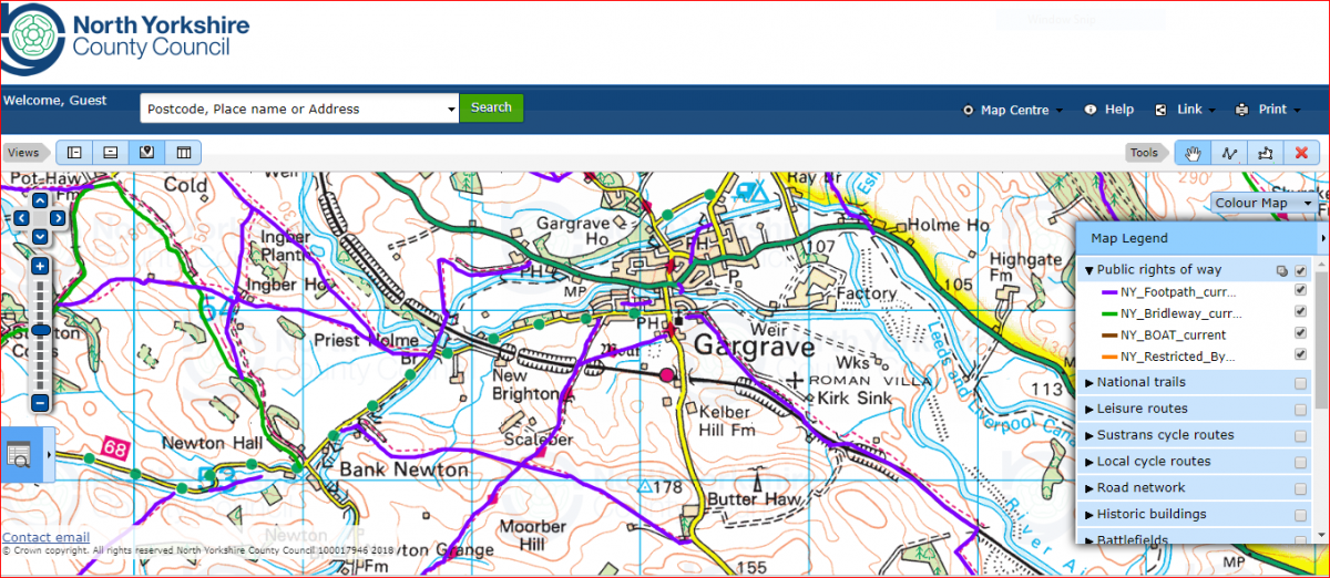 NYCC Public Footpaths – Gargrave Parish Council
